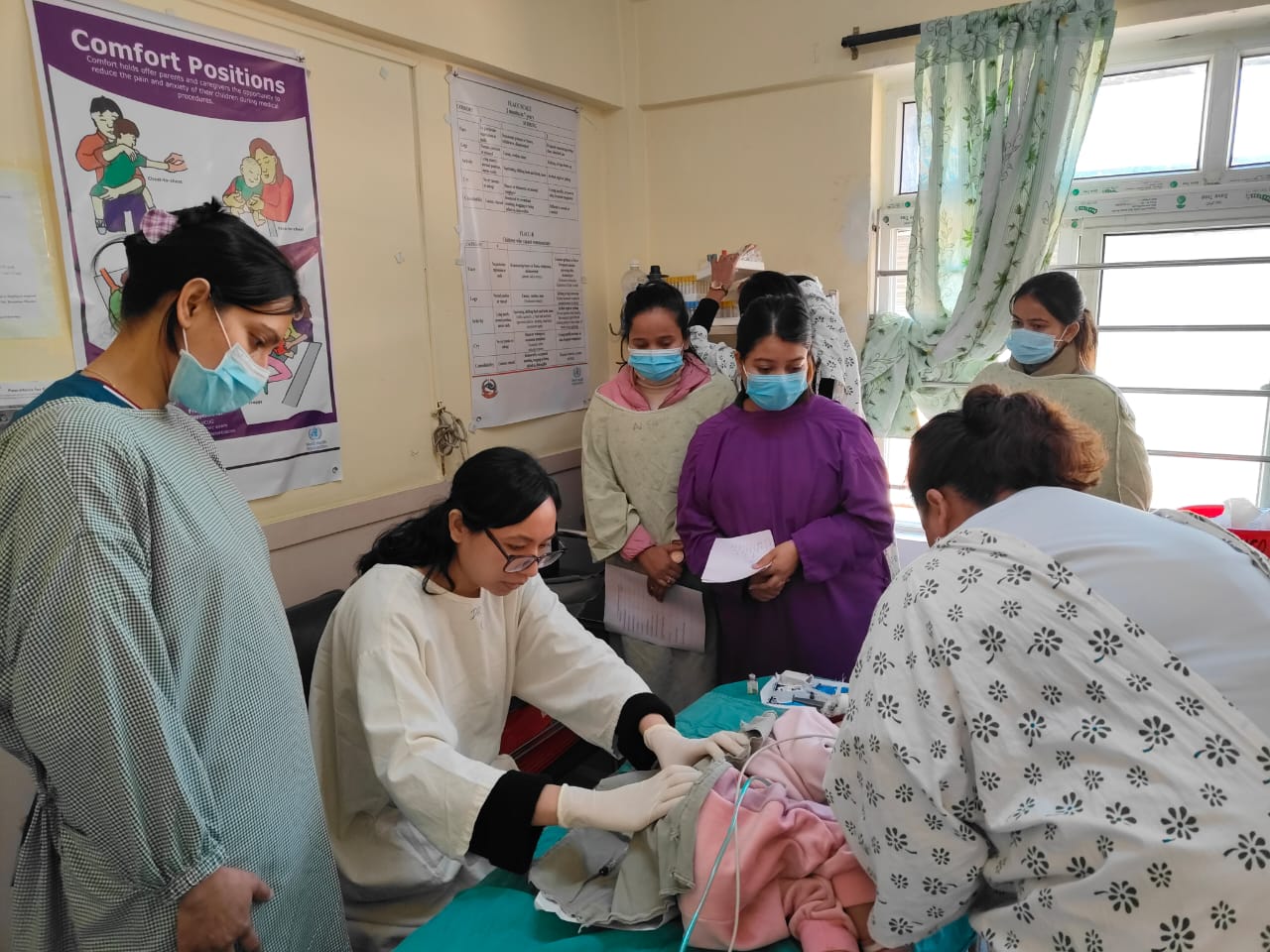 REFERRAL CENTER VISIT TO KANTI CHILDREN HOSPITAL BY HEALTH WORKERS FROM ...